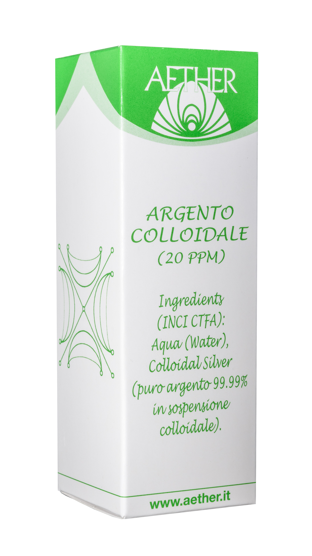 Argento colloidale - Aether - Laboratorio Alchemico